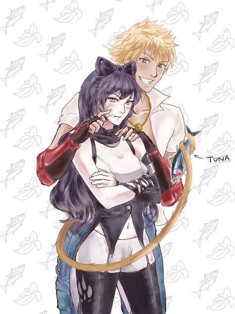 Pin By Sterling Bainard On My Ships Rwby Rwby Anime Rwby Blake