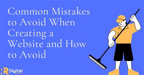 common mistakes in creating a website and how to avoid