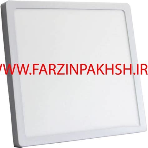 خرید و قیمت چراغ پنلی 20×20 Smd روکار 18 وات مربع پرتو نور توس مدل