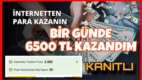 BİR GÜNDE 6500 TL KAZANDIM GERÇEK KANITLI İnternetten para kazanma