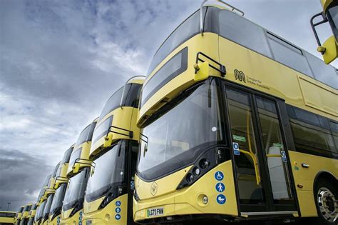 Manchesters New Bee Network Buses Mark The First Time That