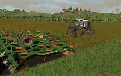 Amazone Cenius 8003 2TX Super Mulcher Plow Cultivator V1 1 FS22 Mod