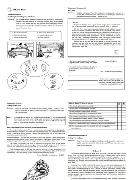 Additional Activity Pdf