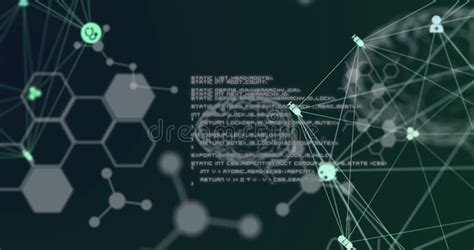 Globe Of Digital Icons Against Digital Human Brain Stock Illustration Illustration Of Digital