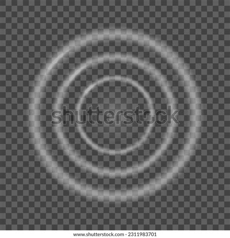 Gravity Capillary Water Waves Motion Produced Stock Vector Royalty