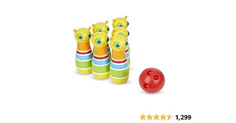 Melissa And Doug Sunny Patch Giddy Buggy Bowling Action Game 6 Bug Pins