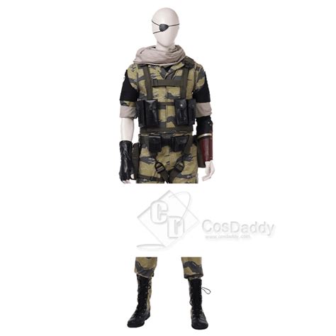 Metal Gear Solid 5 Snake Cosplay Costume