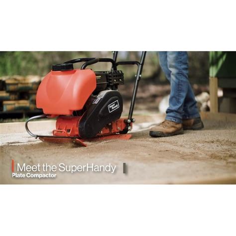 Superhandy 7 Hp 15 In X 20 In Plate Compactor In The Plate Compactors