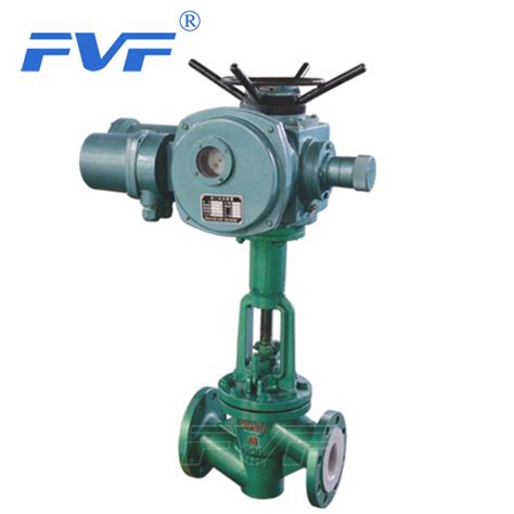 Ptfe Lined Globe Valve With Electric Actuator Fvf Technology Co Limited