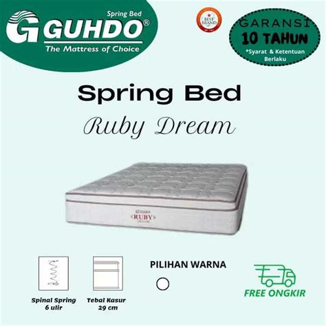 Jual Springbed Guhdo Ruby Dream Latex Divan Sandaran Venetian Shopee Indonesia