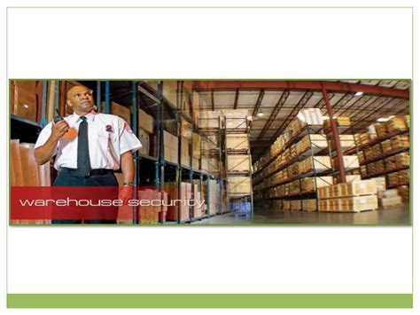Internationlwarehousesecuritymeasures Ppt