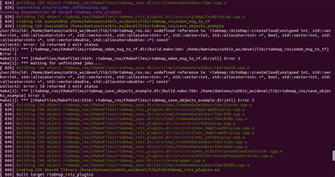 Rtabmap Ros Catkin Make Error Undefined Reference To Rtabmap Octomap Createcloud