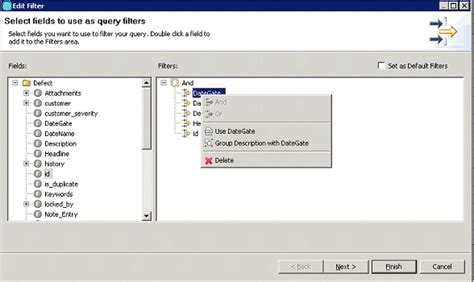 How To Create Groups In The A Rational ClearQuest Eclipse Client Query