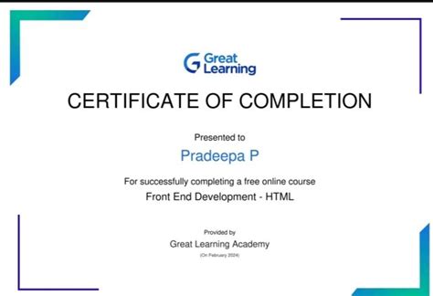 Pradeepa P On Linkedin Greatlearning Online