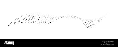 Technology Abstract Background Geometric Dotted Curve Shapes Stock