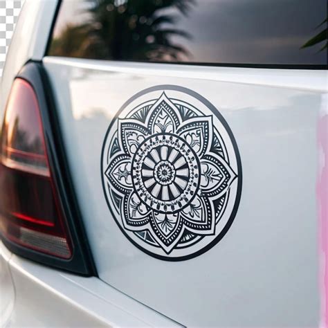 Decal On White Background Premium Ai Generated Psd