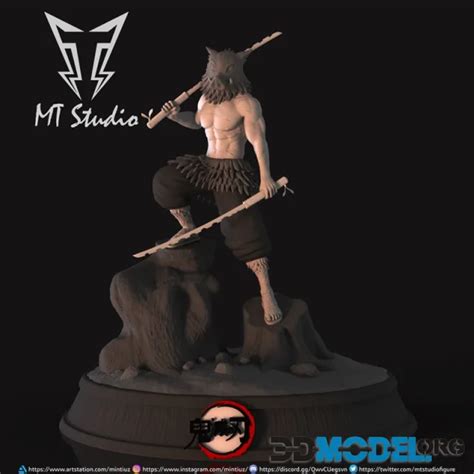 3d Model Inosuke Printable