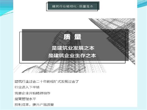 住宅工程质量管理与常见问题治理（图文并茂）项目管理土木在线