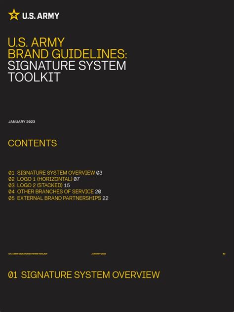 Army Signature Toolkit 012523 V2 Pdf