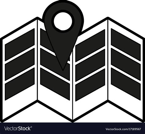 Map Location Pointer Royalty Free Vector Image