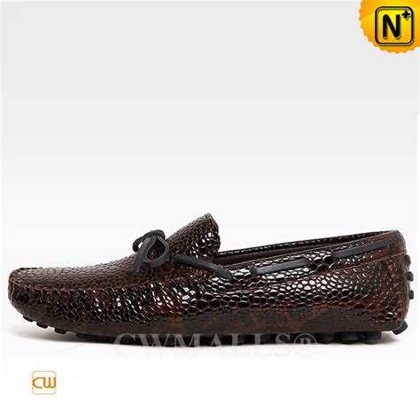 Cwmalls® Italian Leather Driving Loafers Cw707011