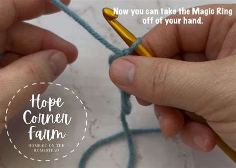 How To Crochet The Magic Ring Step By Step Photo Video And Written