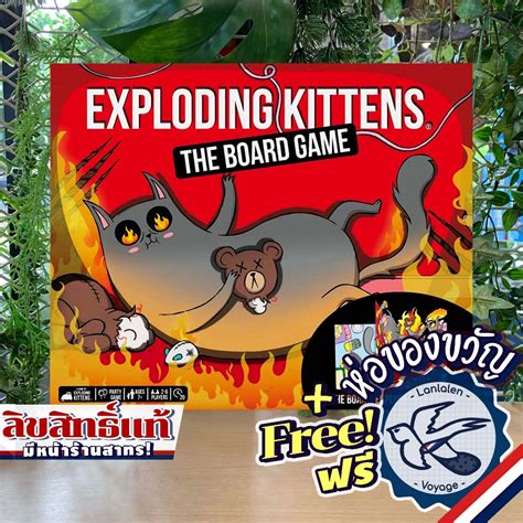 Exploding Kittens The Board Game Super Fan Editionpremium Free T Wrapping Boardgame