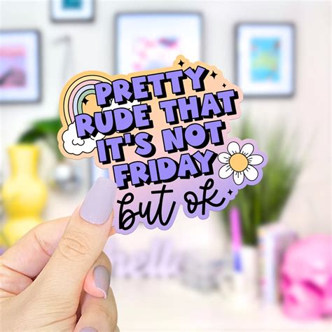 Funny Waterproof Sticker Waterproof Sticker Vinyl Sticker Etsy