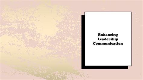 Harnessing Feedback Loops Enhancing Leadership Communication For