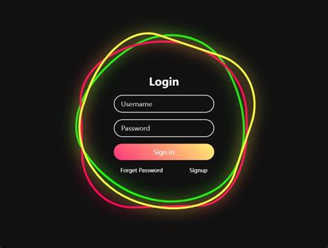 表单制作html，炫酷登录动画效果 17素材网