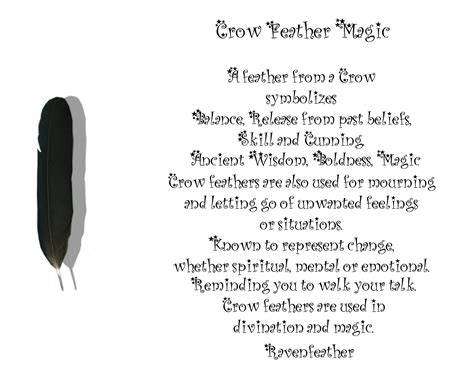 Magical Crow Feather Crafts