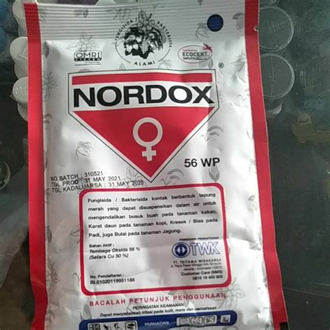 Jual Fungisida Bakterisida NORDOX 56 WP Shopee Indonesia