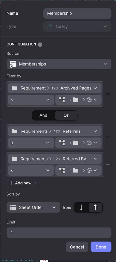 🧲 The Query Column One Column To Rule Them All Ask For Help Glide