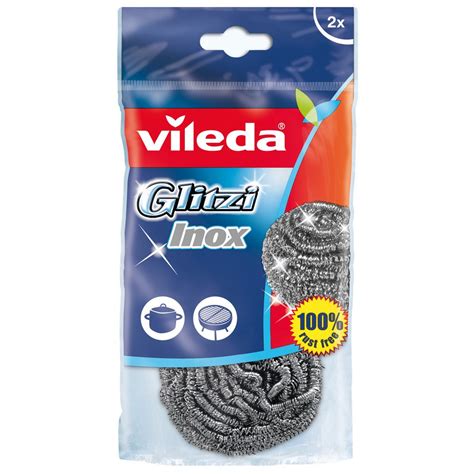 VILEDA Glitzi Inox fém súroló spirál db Tisztítószer Dis