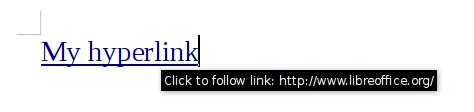 Opening Hyperlink In LibreOffice Writer Ask Ubuntu