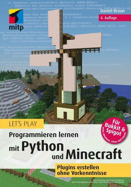 Lets Play Programmieren Lernen Mit Python Und Minecraft Kartoniertes Buch Perry Rhodan