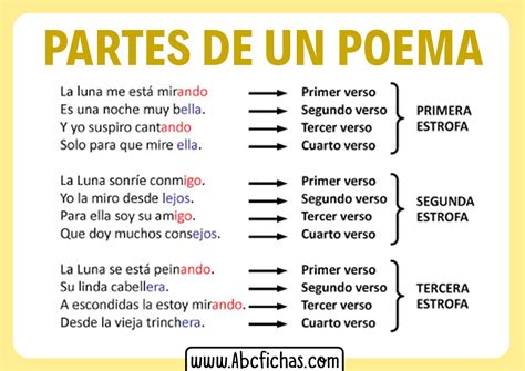 Ejercicio De Los Poemas Y Su Estructura Hot Sex Picture