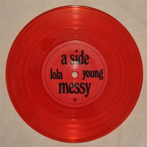 Lola Young Messy Red Vinyl