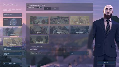 Humankind Difficulty Settings And Game Options