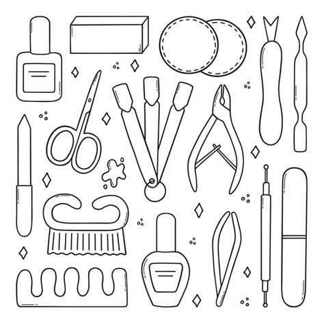 Pedicure Clipart Black And White