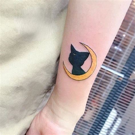 Sailor Moon Crescent Moon Tattoo