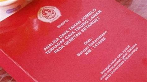 5 Cara Membuat Judul Skripsi Yang Benar Dan Efektif Peluang Acc Makin