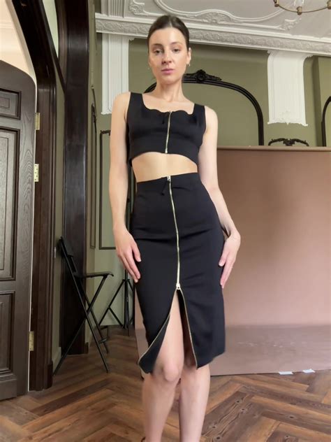 Fashion Week 2023 Top Model Mariya Ryabushkina Lookbook Tiktok