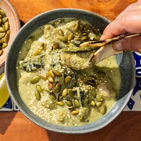 Green Mole With Chayote And Chicken Americas Test Kitchen