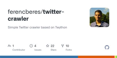 Github Ferencberestwitter Crawler Simple Twitter Crawler Based On