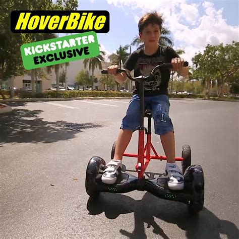 Hoverbike Turn Your Hoverboard Into An Electric Vehicle Hoverbike