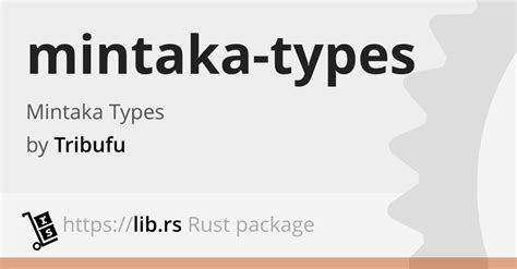 Mintaka Types Rust Library Lib Rs
