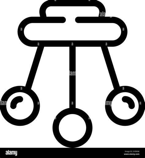 This Simple Icon Of A Newtons Cradle Represents The Conservation Of