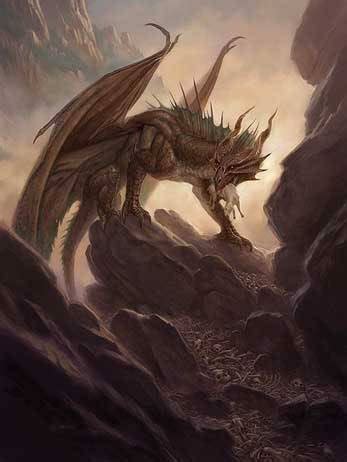 Brown Dragon Dandd