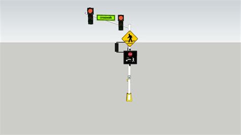 signalized crosswalk ii 3d warehouse